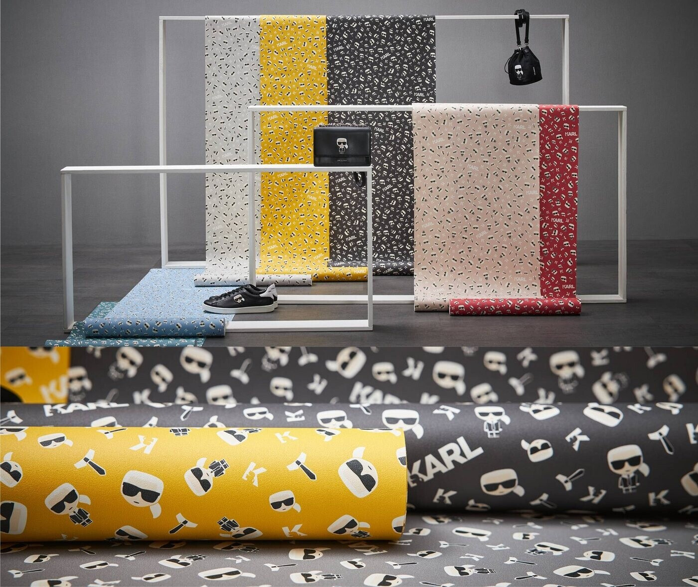 Buy Architects Paper Ikonik Karl Lagerfeld light gray from £34.93 ...