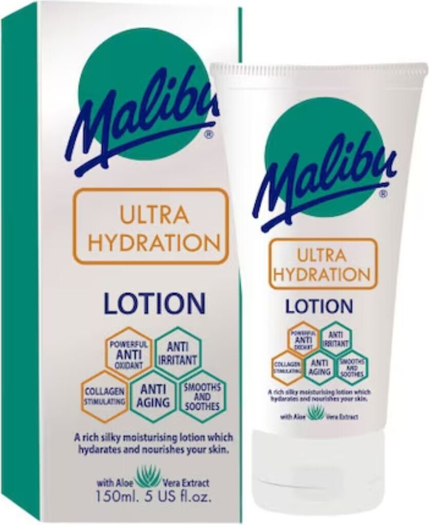 Malibu Sun Ultra Hydration Lotion Anti-aging Collagen Stimulating 150ml ...