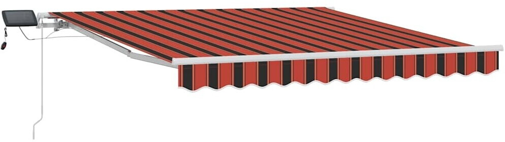 vidaXL Einziehbare Markise 300 x 250 cm Orange und Braun (3329938) ab ...