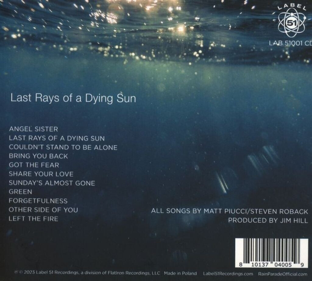 Rough Trade Rain Parade Last Rays of a Dying Sun au meilleur prix sur ...