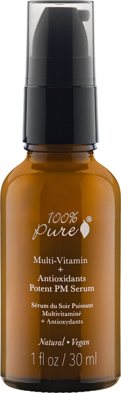 100% Pure Multi-Vitamin + Antioxidants Potent PM Serum 30 ml au ...