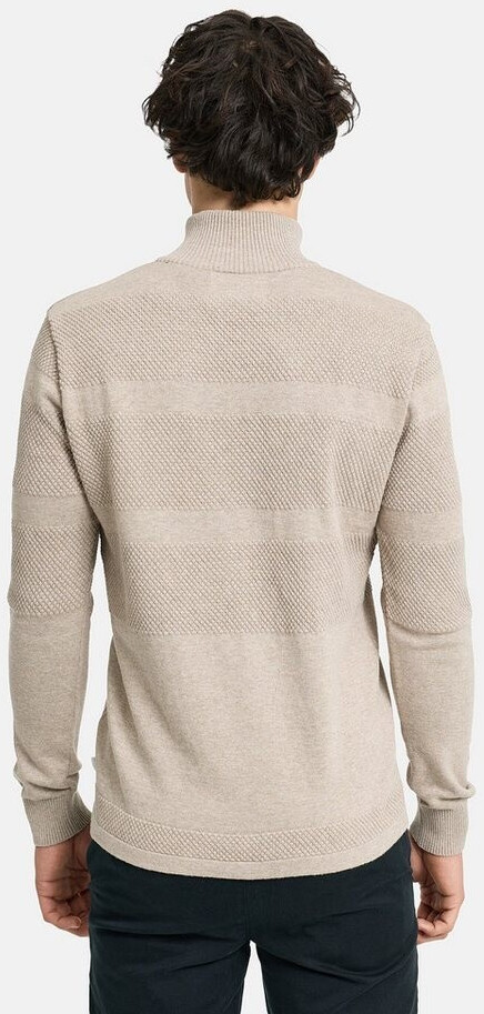 Kronstadt Knit Pullover KSHannes Half-Zip sand mix au meilleur prix sur ...