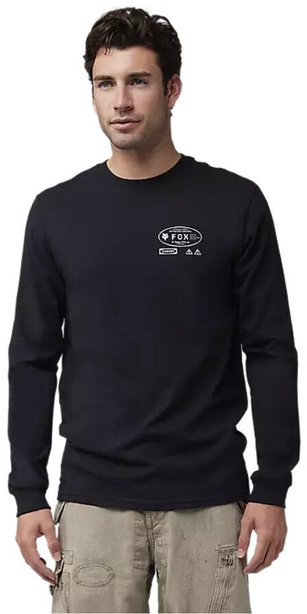 Buy Fox Stamped LS Prem Tee Shirt black from £36.00 (Today) – Best ...