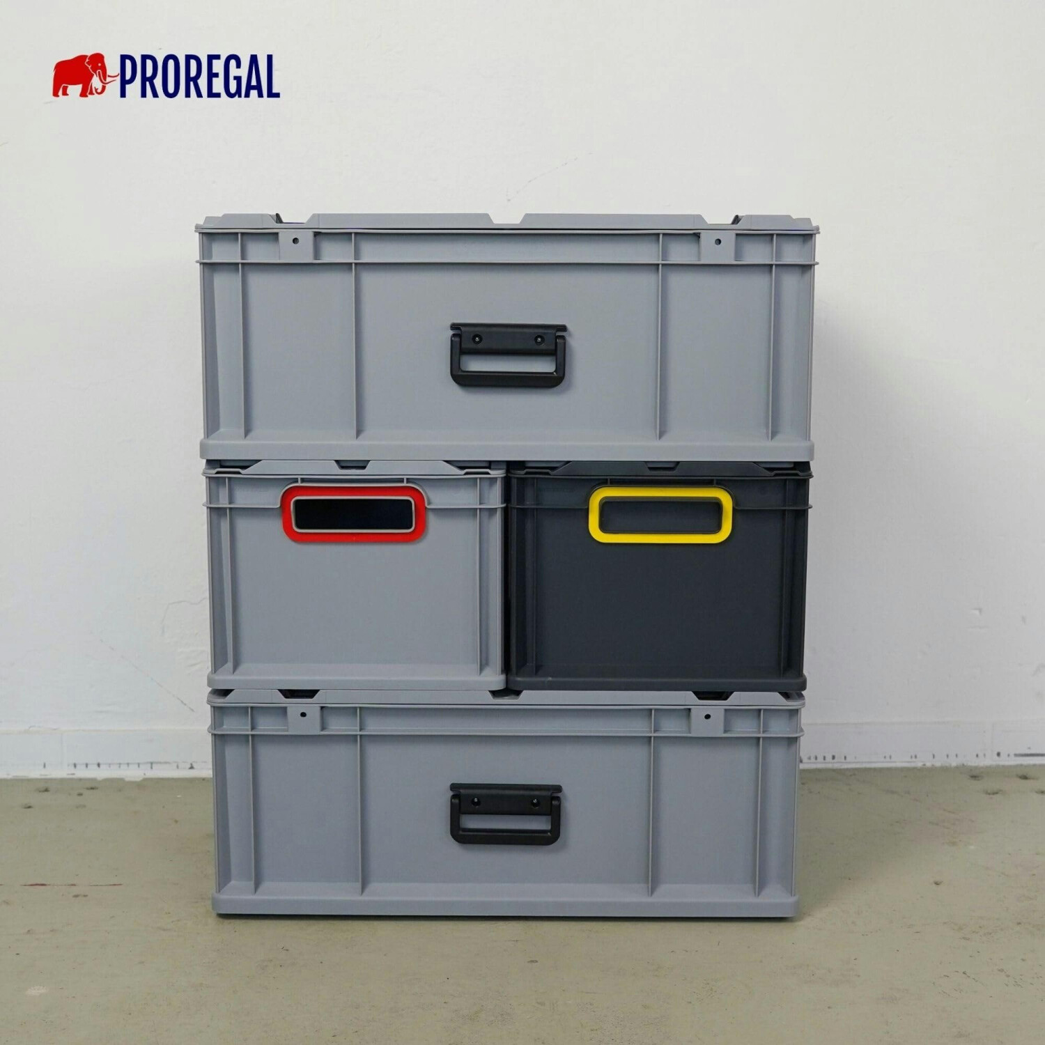 Proregal Spar Set 4x Eurobox Nextgen Color Mit Auflagedeckel ...