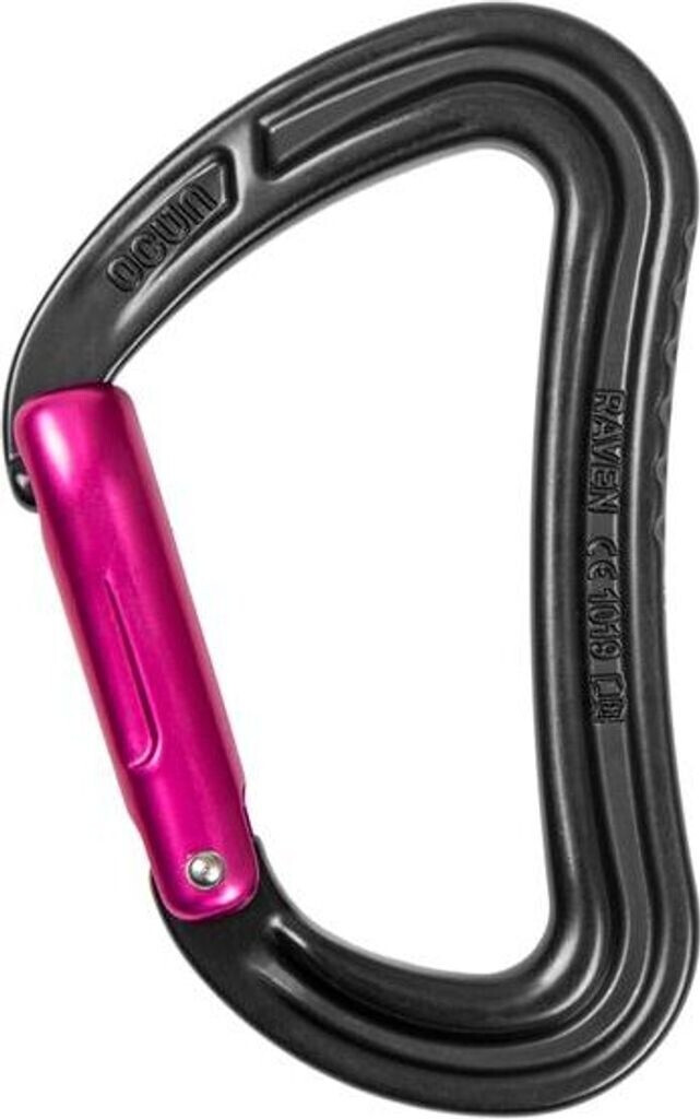 Ocun Raven Straight - Schnappkarabiner grau (Anthracite / Pink) ab 11 ...