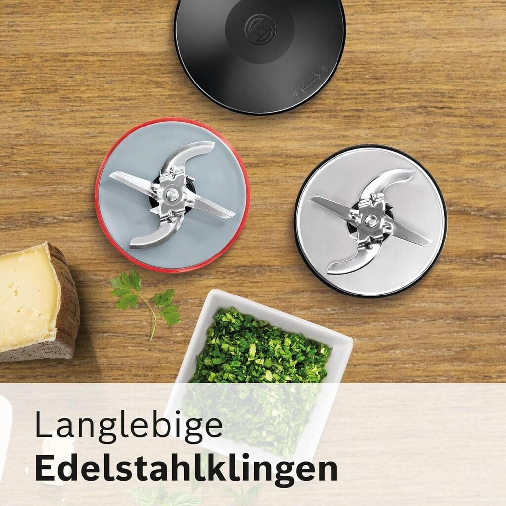 Bosch Zerkleinerer-Set MUZ45XCG1 3-in-1 Multi, Hack-Messer, Mix-Messer ...