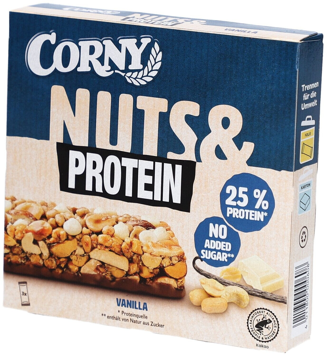Corny Nuts & Protein Bars 3x35g ab 2,59 € | Preisvergleich bei idealo.de