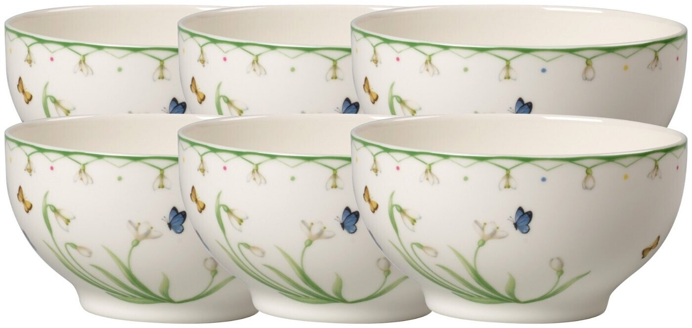 Villeroy & Boch Colourful Spring French-Bol 750 ml 4er Set ab 76,12 ...