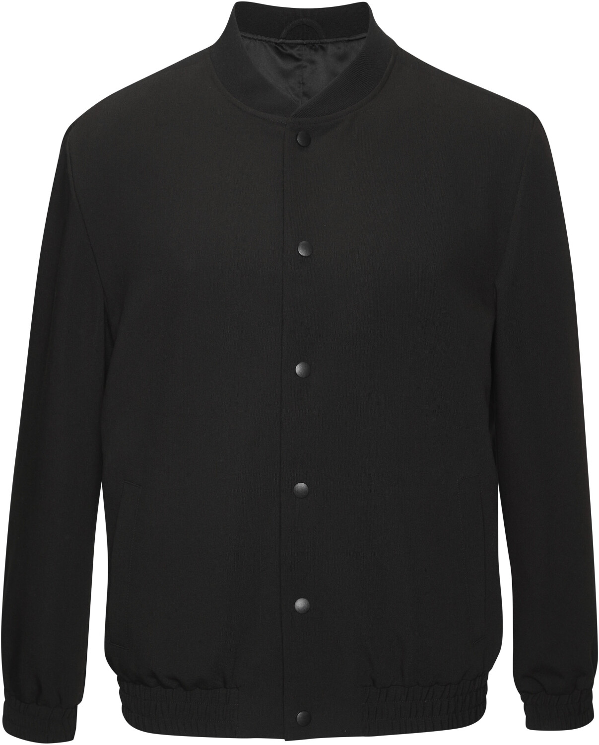 John Devin Blouson with Ribbed Collar black au meilleur prix sur idealo.fr