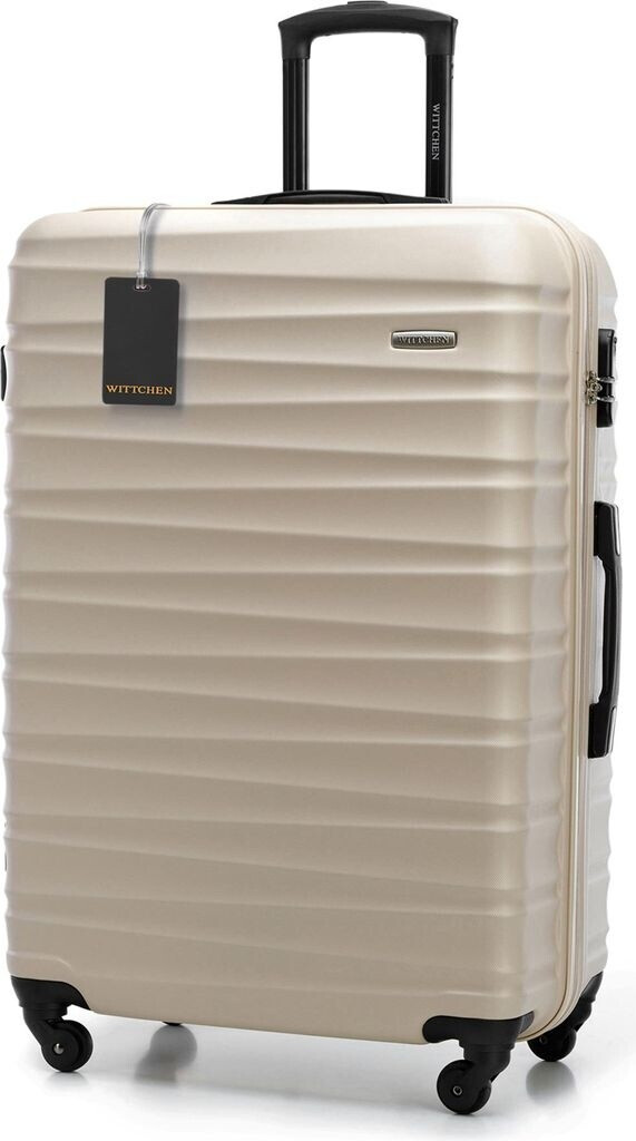 Wittchen Groove Line 4-Rollen-Trolley 77 cm mit Gepäckanhänger Z5 (56 ...