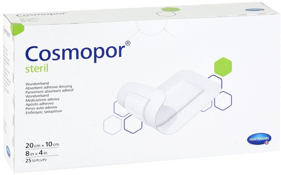 Medi-Spezial Cosmopor Steril Wundverband 10x20 cm 25 Stk. ab 38,85 ...