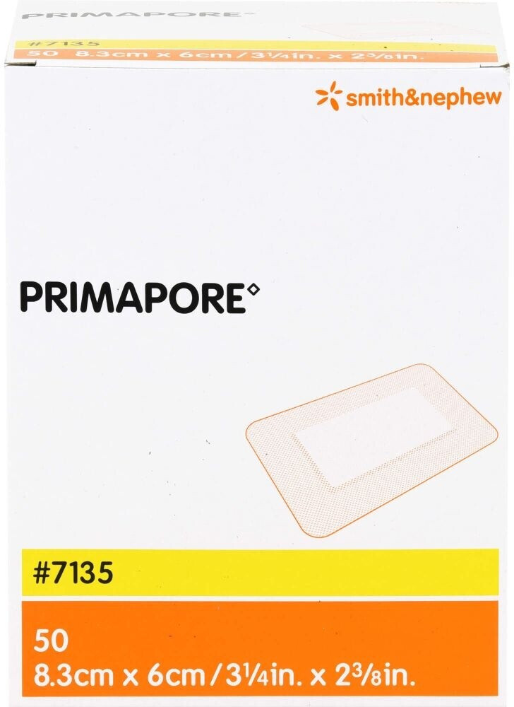 ToRa Primapore Wundverb.6x8.3 cm Steril 50 Stk. ab 62,81 ...