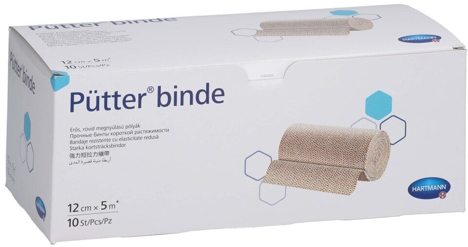 1001 Artikel Medical Puetter Binde 12cmx5M 10 Stk. ab 210,50 ...