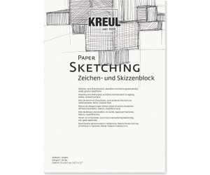 Kreul Heft + Block Knstlerblock Paper Sketching DIN A4 20 Blatt Blanko ...