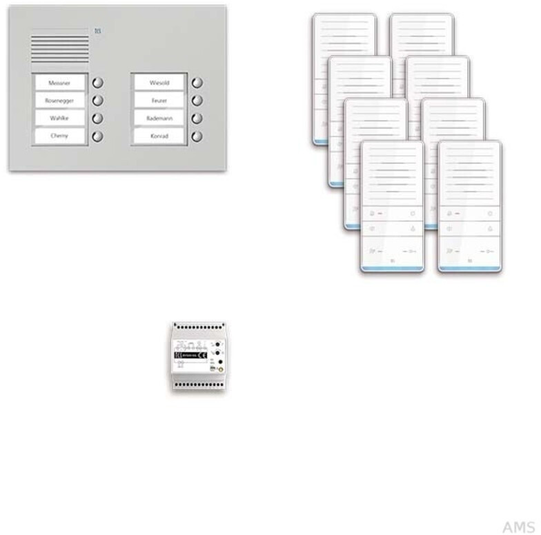 TCS audio:pack UP PUK 8 Klingeltasten 2-sp (PAUF082/001) ab 989,42 € | Preisvergleich bei idealo.de