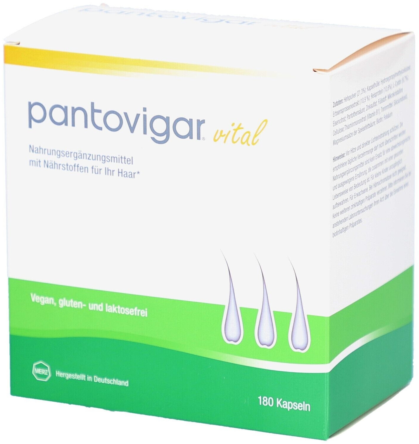 Merz Pantovigar vital Kapseln ab 25,44 € (Juni 2026 Preise ...