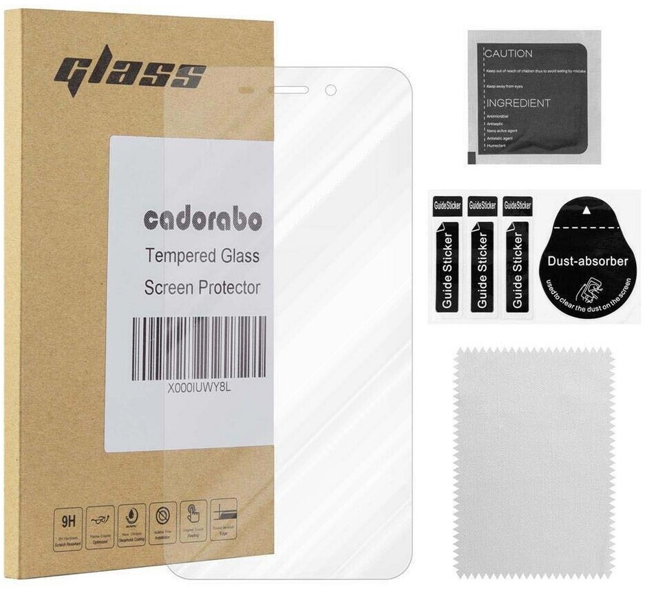 Cadorabo Tempered Film for Honor 6C PRO Screen Protector in Transparent ...