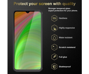 Cadorabo Tempered Film for Xiaomi Redmi 9A Screen Protector in Natural ...