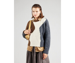 Only ONLIGLO Pullover mit Color-Blocking rauchblau/umbra/weiß ab 29,90 ...