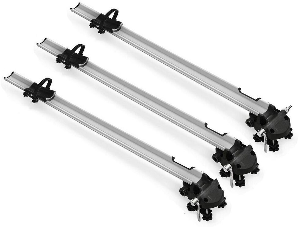 VDP 3x Bike Pro + Dachträger RAPID kompatibel mit für VW Caddy (3 ...