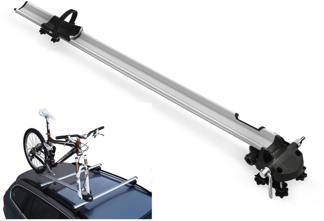 VDP Bike Pro + Dachträger Stahl kompatibel mit für Citroen C3 III 5 ...