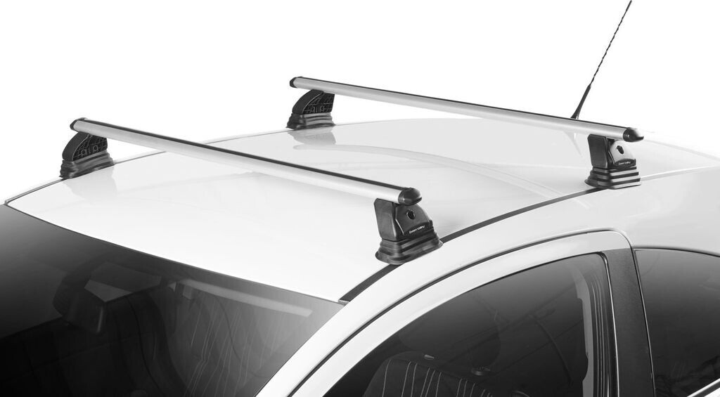 VDP 4x Bike Pro + Dachträger EVO ALU kompatibel mit für Peugeot 207 3-5 Türer 2006-2015 (VDP ...