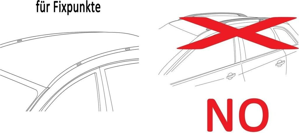 VDP 2x Bike Pro + Dachträger für Nissan Kubistar 3-5T 2003-2009 (VDP_2MEN193547_ALU_102_i) ab ...