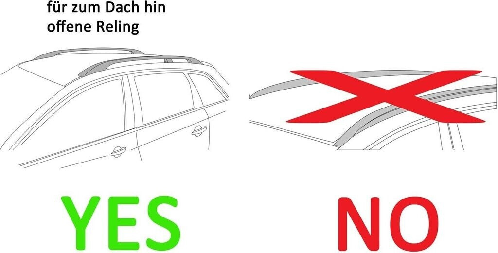 VDP 2x ORION + Dachträger RAPID für VW Golf VI Plus 08-12 (VDP_2ORION ...
