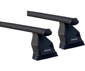 VDP 2X Bike Pro + Dachträger Menabo Tema Stahl kompatibel mit für BMW 5er F10 (Stufenheck 4 ...