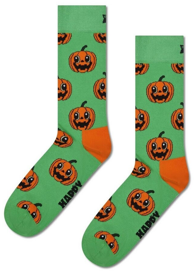Buy Happy Socks Crew Halloween Smiley Day Sock trick or treat from £20. ...