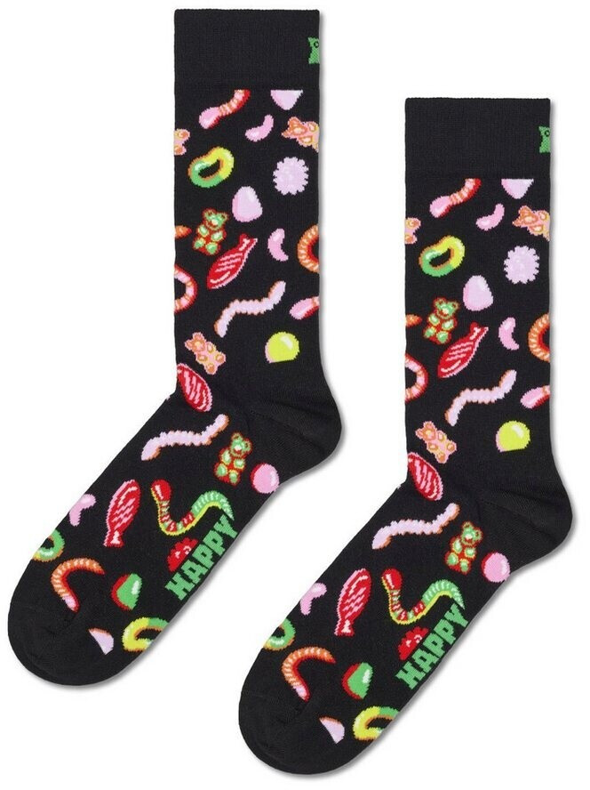 Buy Happy Socks Crew Halloween Smiley Day Sock trick or treat from £20. ...