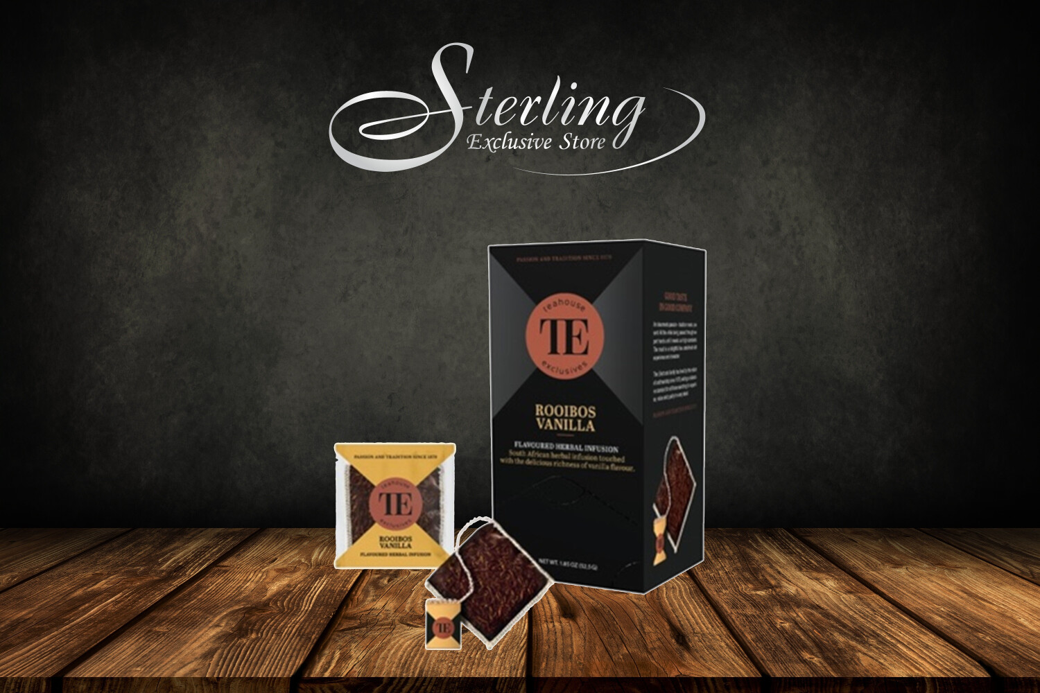teahouse exclusives TE Rooibos Vanilla 15 Luxury Tea Bag 525g ab 6,89 € | Preisvergleich bei ...