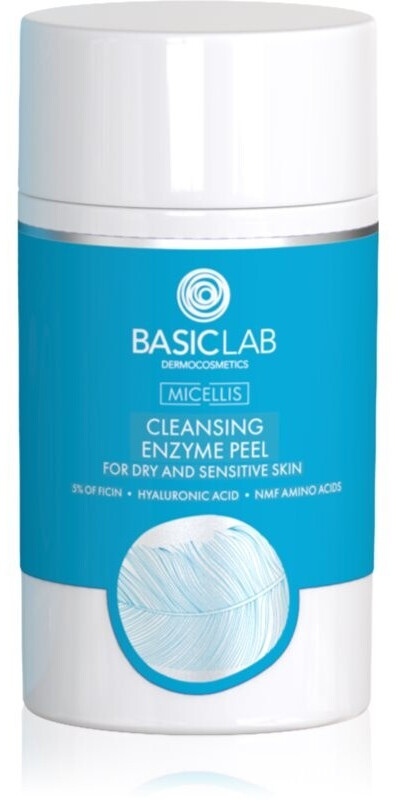 Basiclab Dermocosmetics Micellis scrub delicato agli enzimi per pelli secche e sensibili 35 g ab ...