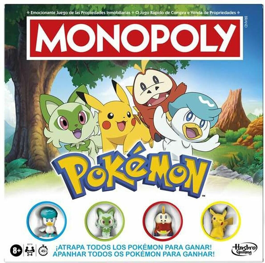 Monopoly Pokémon (Italian) au meilleur prix sur idealo.fr