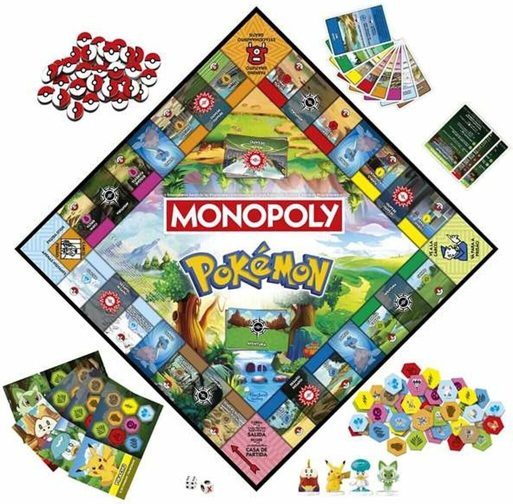 Monopoly Pokémon (Italian) au meilleur prix sur idealo.fr
