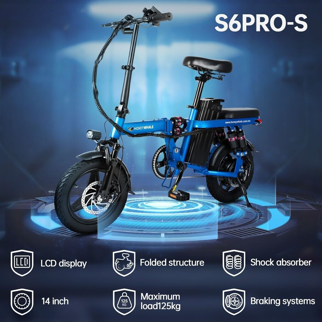 SMART AI Mini E-Bike 14 Zoll 48 V 15 Ah blau ab 571,99 € | Preisvergleich bei idealo.de