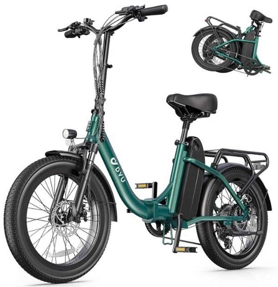 SMART AI E Bike Herren Damen -Ebike 48V 15.6Ah E Bike 20 * 3.0 Zoll 7-Gang Getriebe LED-Display ...