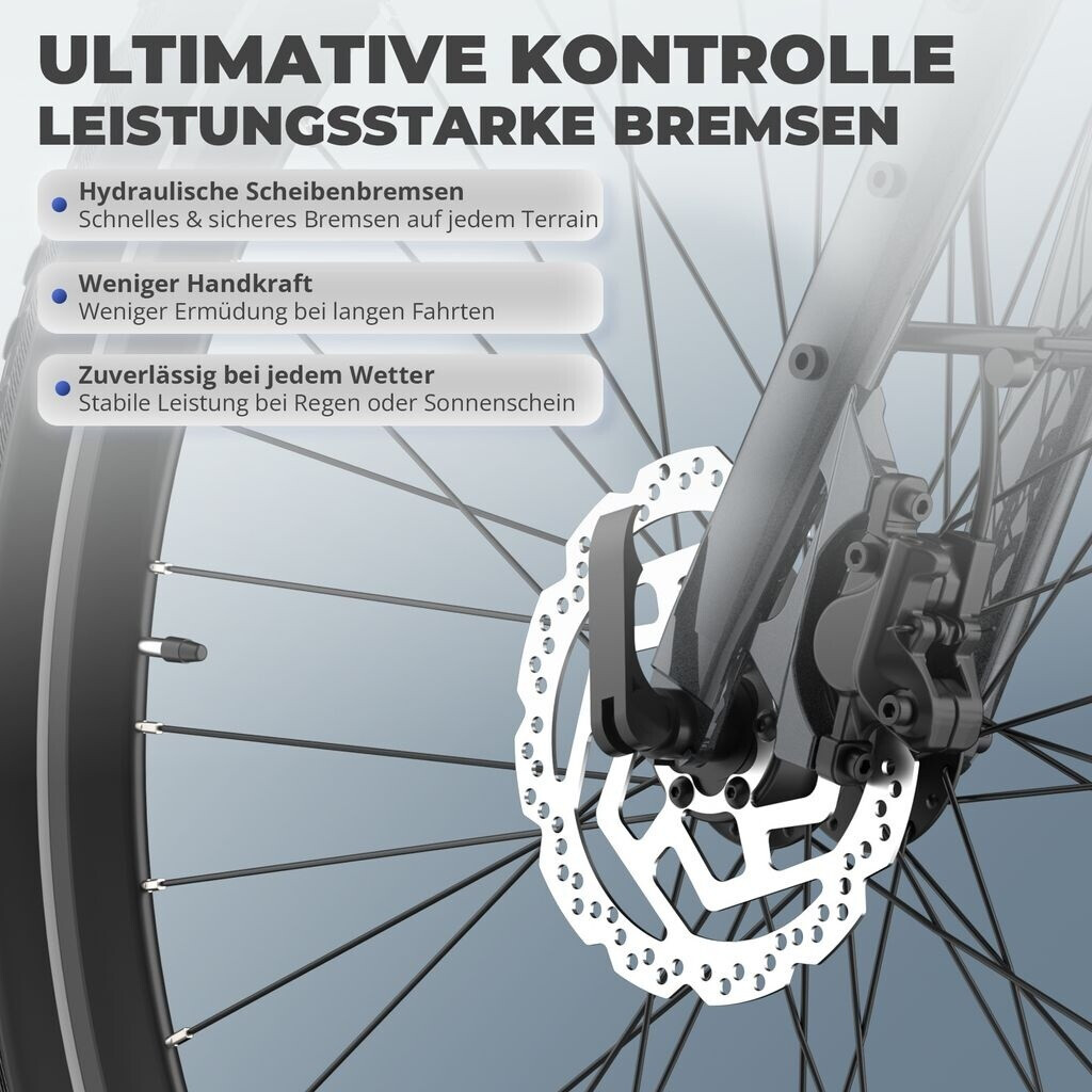 SMART AI 2025 700W E Bike für Erwachsene 700 * 42C [ Offiziell ] Herren Ebike Damen 250W 25km/h ...