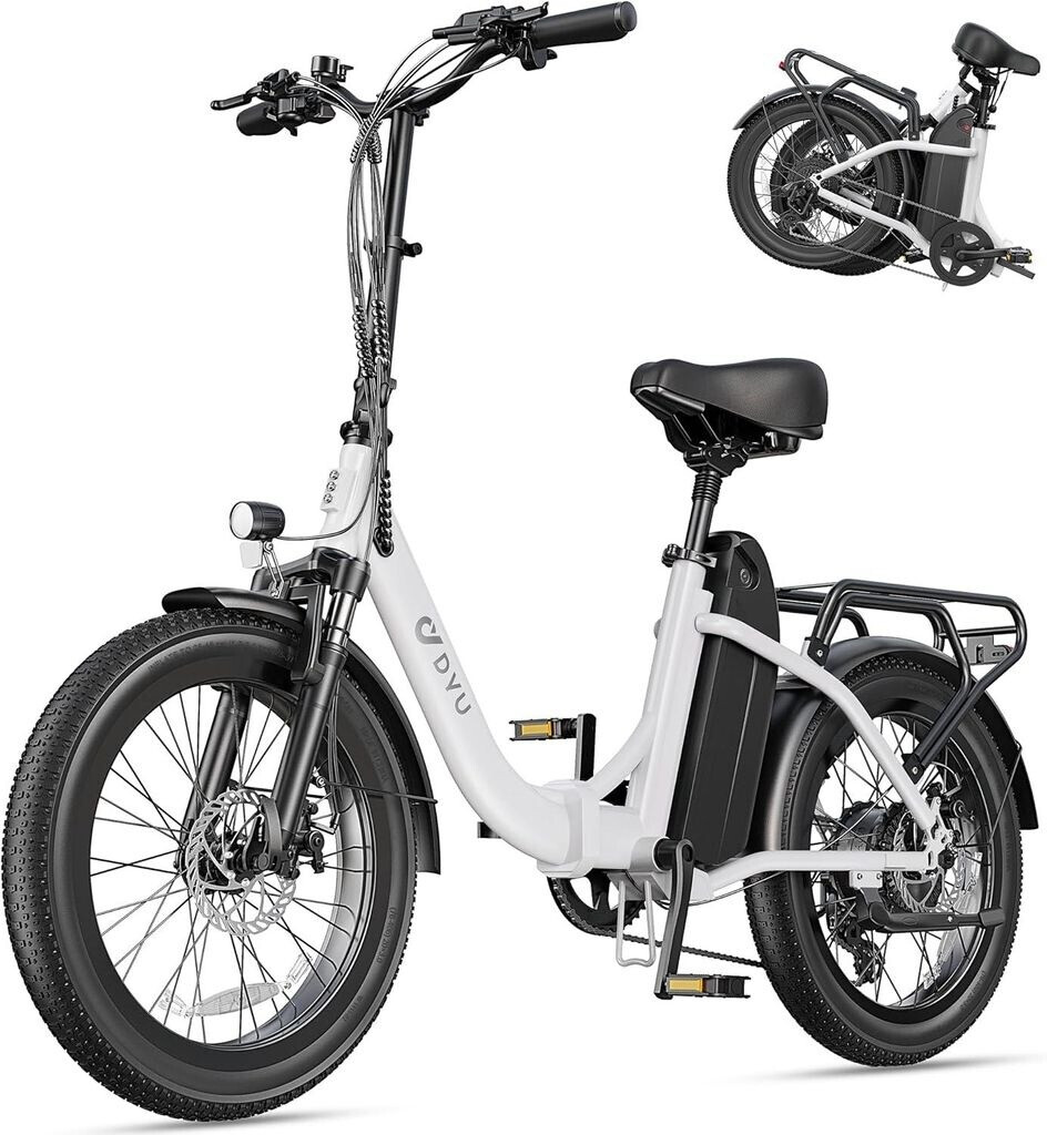 SMART AI E Bike Herren Damen -Ebike 48V 15.6Ah E Bike 20 * 3.0 Zoll 7-Gang Getriebe LED-Display ...