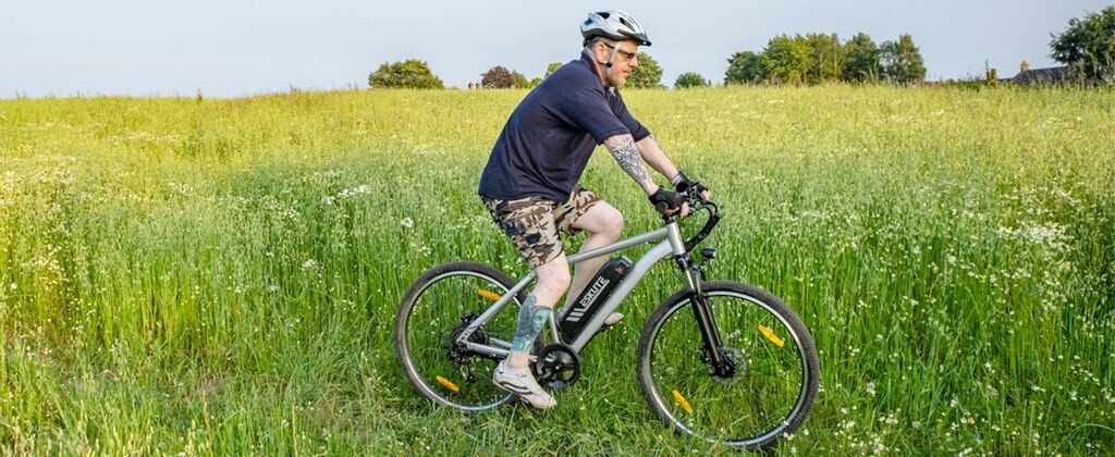 SMART AI Herren Damen E-Mountainbike 27.5 Zoll E-Cityrad 36V 10.4Ah Abnehmbarer Lithium-Akku ...