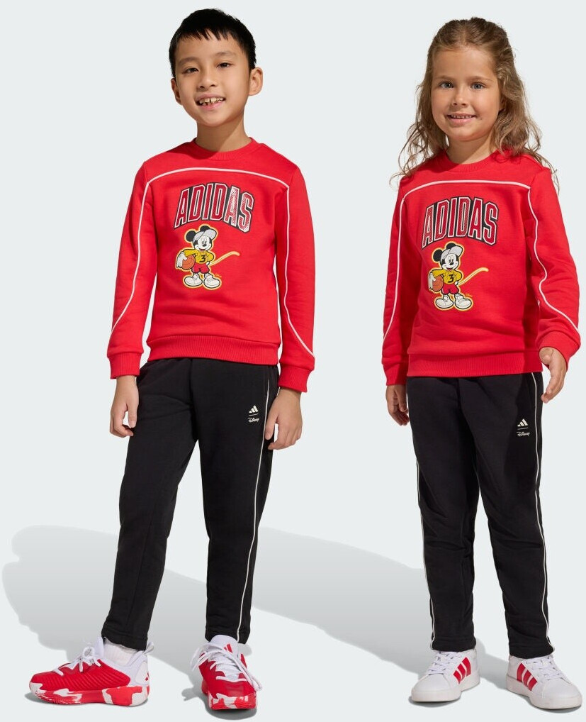 Adidas DISNEY MICKY MAUS JOGGINGANZUG Pure Ruby / Off White (JZ7671) ab ...