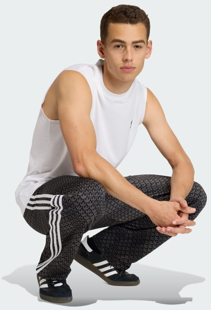 Adidas Firebird Loose Monogram Tracksuit Bottoms Black (KC9159) au ...