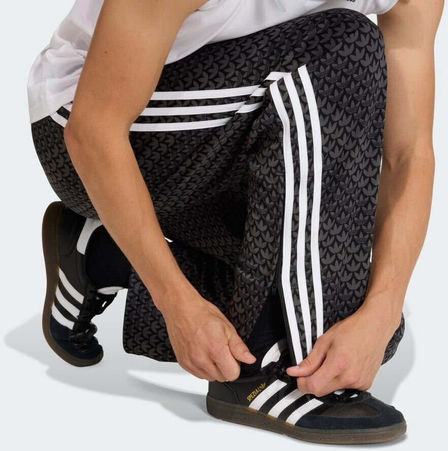 Adidas Firebird Loose Monogram Tracksuit Bottoms Black (KC9159) au ...