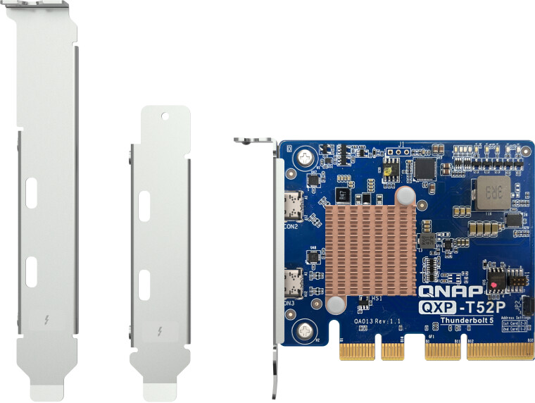 QNAP PCIe Thunderbolt 5 (QXP-T52P) ab 164,22 € | Preisvergleich bei ...
