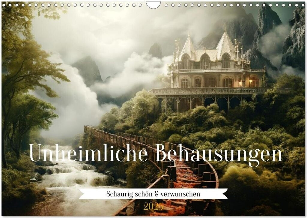 Calvendo Unheimliche Behausungen (Wandkalender 2025 DIN A3 quer ...