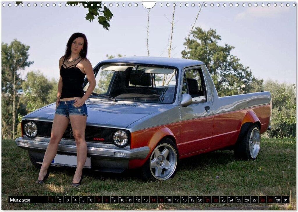 Calvendo Heiße Frauen und schnelle Autos (Wandkalender 2026 DIN A3 quer), Monatskalender (ISBN ...