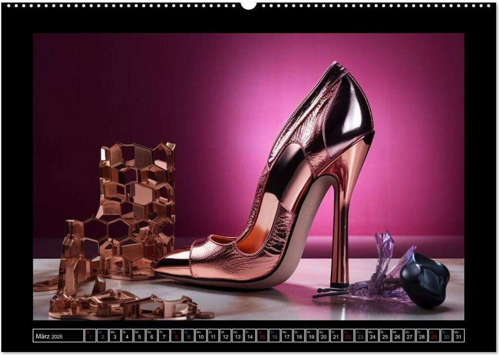 Calvendo High heel verführerisch schön (Wandkalender 2025 DIN A2 quer), Monatskalender (ISBN ...
