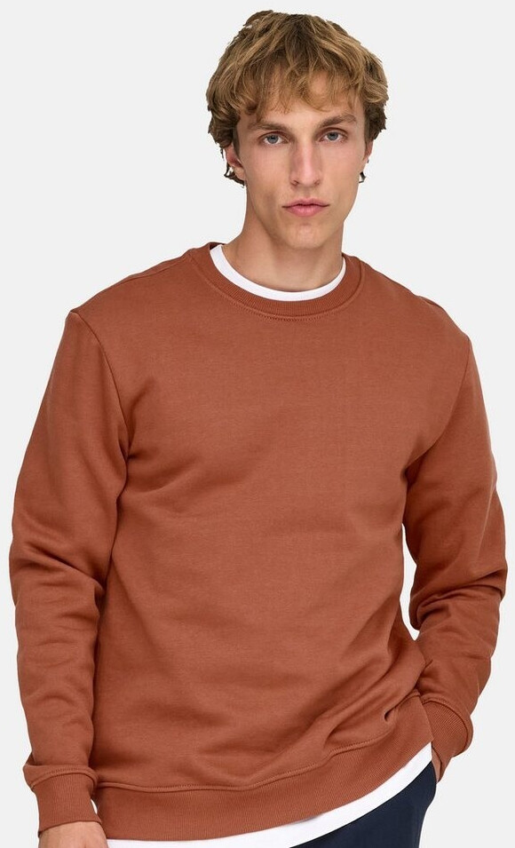 Buy Only & Sons ONSCONNOR Reg Crew Neck Sweat from £24.00 (Today ...