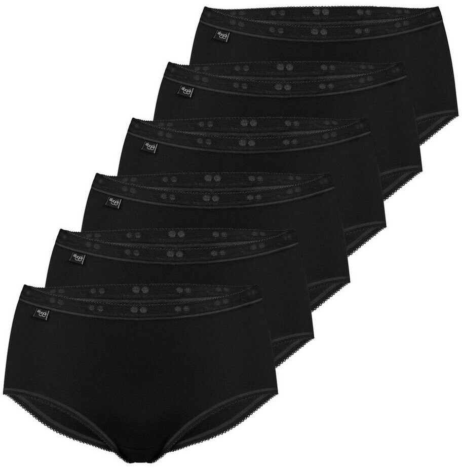 Sloggi Basic+ Midi Slip Cotton (10007657) schwarz ab 54,90 € | Preisvergleich bei idealo.de