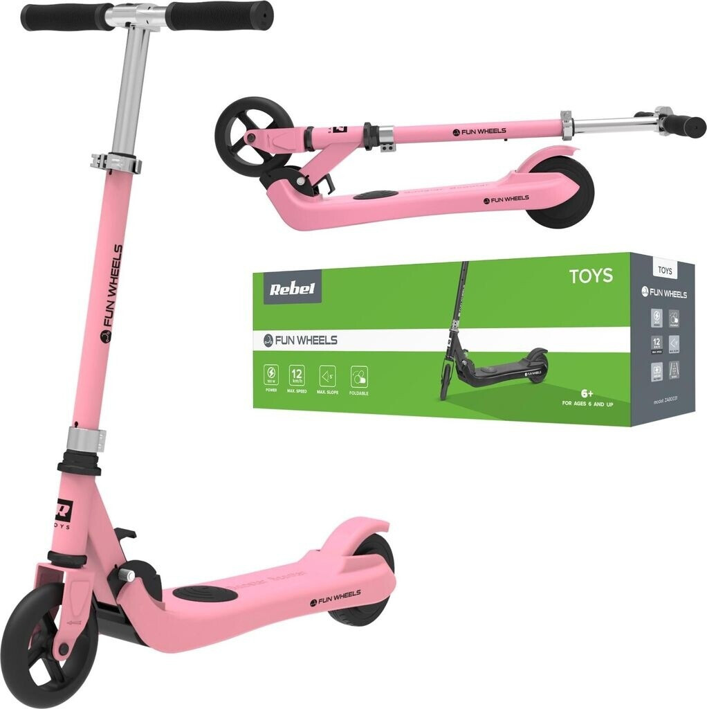Rebel Fun Wheels Electric Scooter pink desde 166,99 € | Compara precios ...